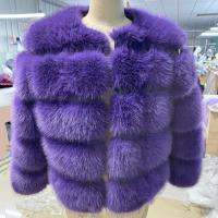 China Super Classic Fur Puffer Jacket  Ladies Faux Fur Coat Europe America for sale