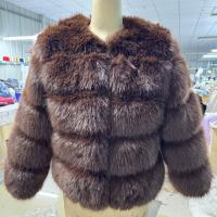 China Super Classic Fur Puffer Jacket  Ladies Faux Fur Coat Europe America for sale