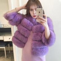 China Super Classic Fur Puffer Jacket  Ladies Faux Fur Coat Europe America for sale