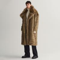 China XL XXL Winter Faux Fur Coat Mens Cardigan Europe America Big Fluffy Coat Men for sale