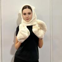 China Synthetic Polyester Hats  Lightweight  Faux Fur Scarf Hat Playful Charm for sale