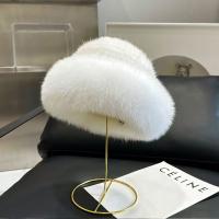 China Faux Mink Faux Fox Fur Warm Fisherman Hats for sale
