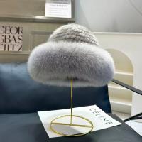 China Faux Mink Faux Fox Fur Warm Fisherman Hats for sale