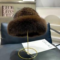 China Faux Mink Faux Fox Fur Warm Fisherman Hats for sale