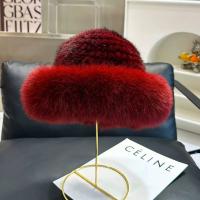 China Faux Mink Faux Fox Fur Warm Fisherman Hats for sale