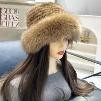 China Faux Mink Faux Fox Fur Warm Fisherman Hats for sale