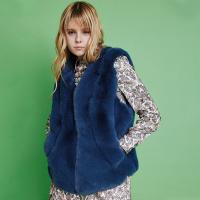 China Sensual Faux Rabbit Fur Waistcoat for sale