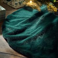China Natural Faux Fur Christmas Tree Skirt Chloe Faux-Fur Stocking for sale