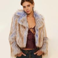 China Dreamy Short Faux Fur Jacket for sale