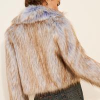 China Dreamy Short Faux Fur Jacket for sale