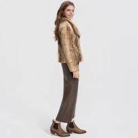 China Bamini Faux Fur Cropped Jacket for sale