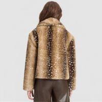 China Bamini Faux Fur Cropped Jacket for sale