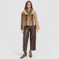 China Bamini Faux Fur Cropped Jacket for sale