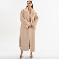 China Women’s Oversized Faux Fur Maxi Coat for sale