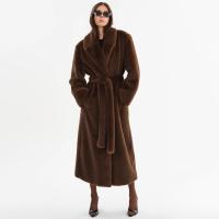 China Women’s Oversized Faux Fur Maxi Coat for sale