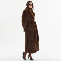 China Women’s Oversized Faux Fur Maxi Coat for sale