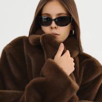 China Women’s Oversized Faux Fur Maxi Coat for sale