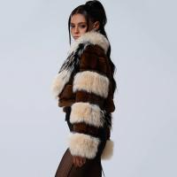 China Portia Cropped Faux Fur Jacket for sale