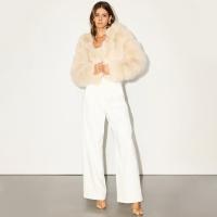 China Women’s Faux Fur Hooded Jacket for sale