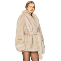 China Womens Mink Faux Fur Coat for sale