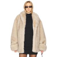 China Womens Mink Faux Fur Coat for sale