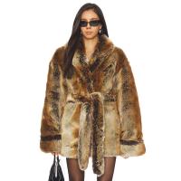 China Womens Mink Faux Fur Coat for sale