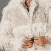 China Textured Faux Fur Jacket for sale