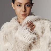China Textured Faux Fur Jacket for sale