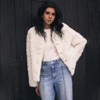 China Neutral Faux Fur Jacket for sale