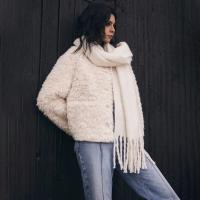 China Neutral Faux Fur Jacket for sale