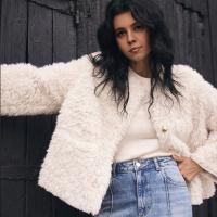 China Neutral Faux Fur Jacket for sale