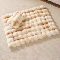 China Cat Bed Soft Cushion Pet Faux Fur Mat for sale