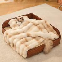 China Faux Rabbit Fur Pet Quilt for sale