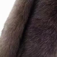 China Minimalist V neck Tuscan Faux Fur Jacket for sale