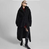 China Faux Shearling Robe Fur Coat for sale