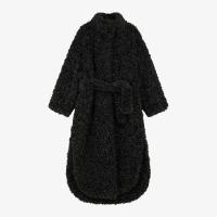 China Faux Shearling Robe Fur Coat for sale