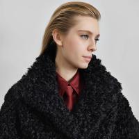 China Faux Shearling Robe Fur Coat for sale