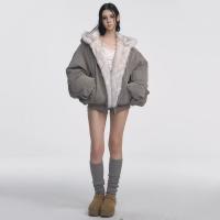 China Double Sided Faux Fur Suede Pilot Jacket for sale