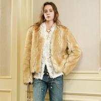China Animal Print Faux Fur Short Coat for sale