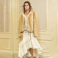 China Animal Print Faux Fur Short Coat for sale