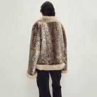 China Parisian Magazine Retro Soft Double Color Faux Fox Fur Coat for sale