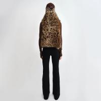 China One Piece Cutting Faux Fur Vest for sale