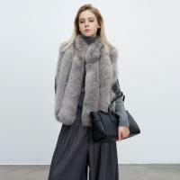 China Fashionable Faux Fox Fur Short Vest for sale