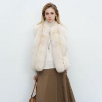China Fashionable Faux Fox Fur Short Vest for sale