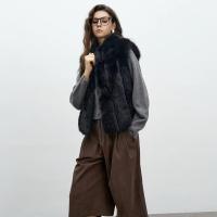 China Fashionable Faux Fox Fur Short Vest for sale
