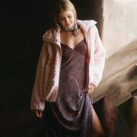 China HONGJUN Textured Faux Fur Polar Fleece Jacket for sale
