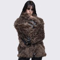 China Street Rock Style Foxy Faux Fur Jacket for sale