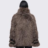 China Street Rock Style Foxy Faux Fur Jacket for sale