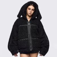 China Bunny Faux Sheep Fur Fluffy Jacket for sale