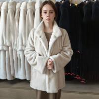 China High Quality Woman Fluffy Short Coat for sale